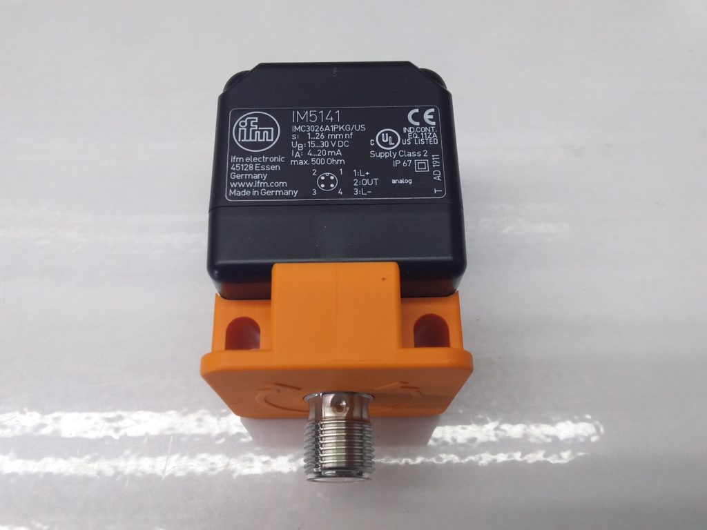 IM5141 – SENSOR ANALOG. INDUTIVO C/ IO-LINK (RETANGULAR) – ALCANCE: 1 ...