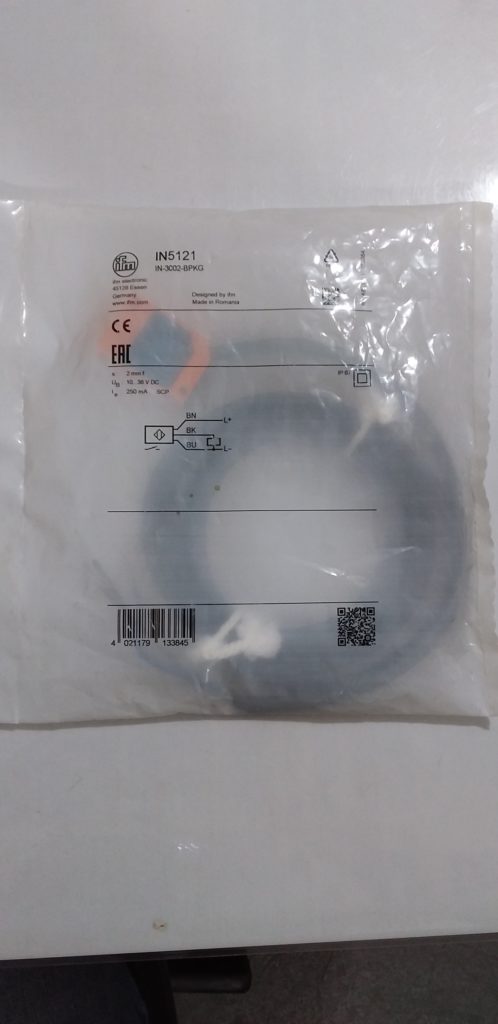 IN5121 – SENSOR INDUTIVO (RETANGULAR) – CABO: 2 METROS (PVC) ALCANCE ...