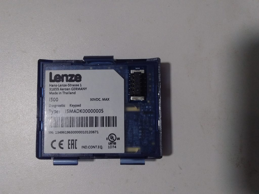 Keypad IHM i500 – I5MADK0000000S – Lenze – Loja Motion Up