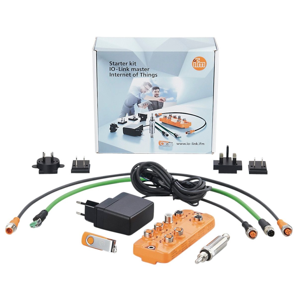 ZZ1120-Kit inicial do mestre IO-Link - Ethernet/IP-IFM - Loja Motion Up