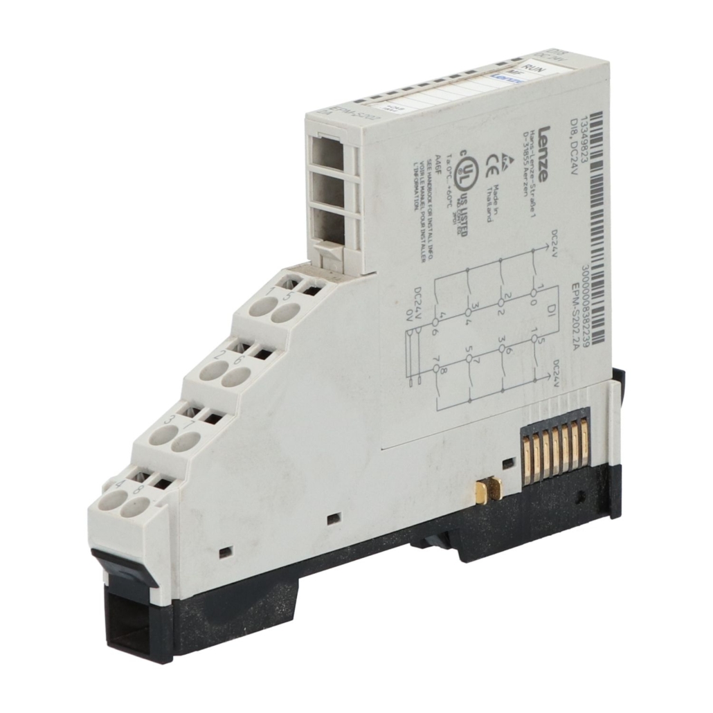 MODULO DE COMUNICAÇAO C/ ENTRADA DIGITAL 8X - EPM-S202 - LENZE - Loja ...